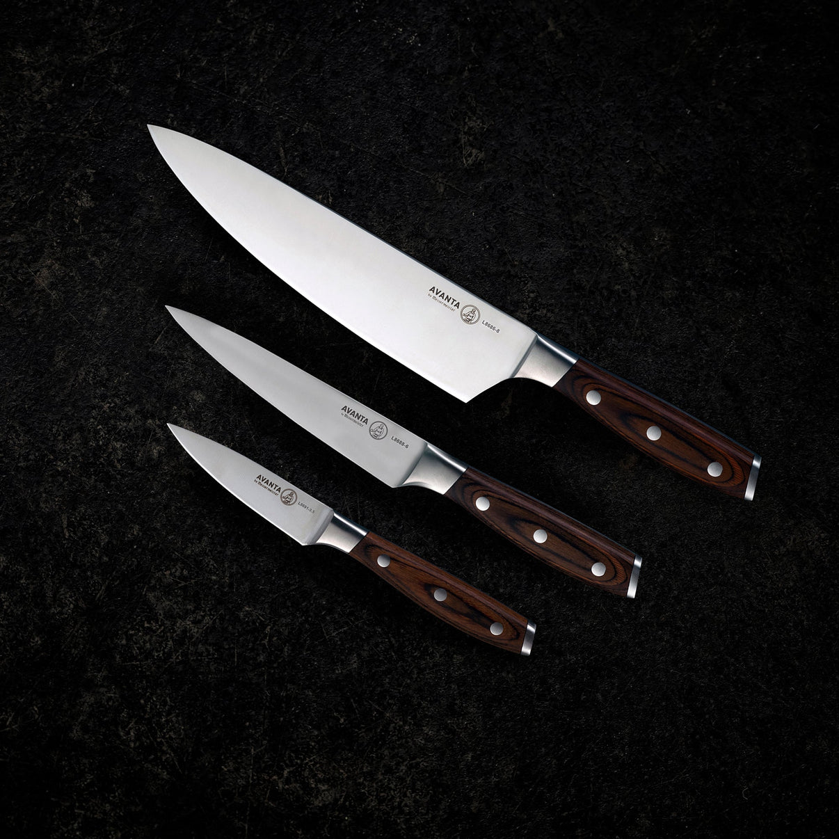 Avanta 3-Piece Pakkawood Starter Set | Messermeister®